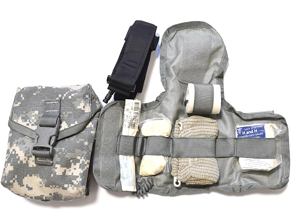 米軍実物 IFAK ACU ファーストエイドキット ポーチ 止血帯 セット 陸軍 ARMY | ミリタリー琉球