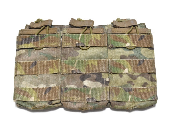 米軍実物 First Spear 3 Mag Triple Shingle for 5.56 トリプルマガジンポーチ マルチカム SOCOM ...
