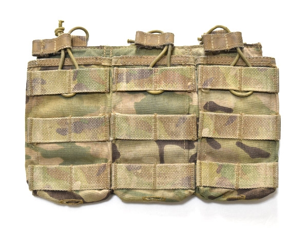 米軍実物 First Spear 3 Mag Triple Shingle for 5.56 トリプルマガジンポーチ マルチカム SOCOM ...