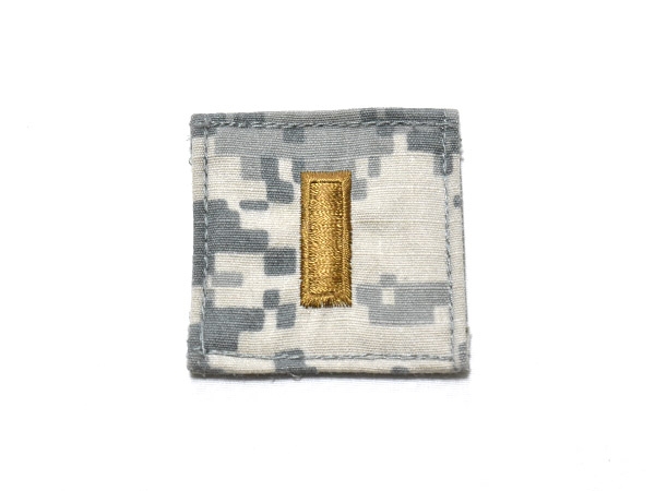 米軍実物 階級章 陸軍 少尉 Second Lieutenant 2LT ACU/UCP ARMY | ミリタリー琉球
