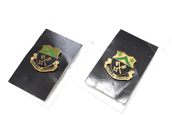 米軍実物 ARMY 陸軍 81st Armor Regiment 第81機甲連隊 クレスト ピンバッジ | ミリタリー琉球